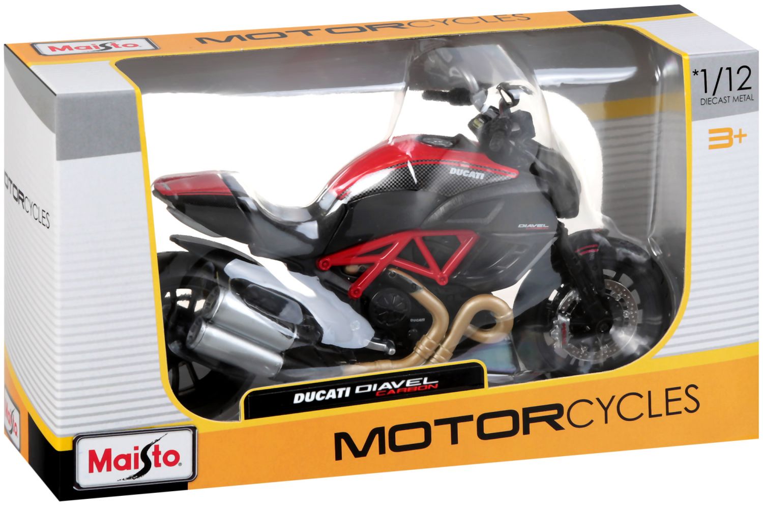 Метален мотор Ducati Diavel Carbon Maisto Tech - store.bg