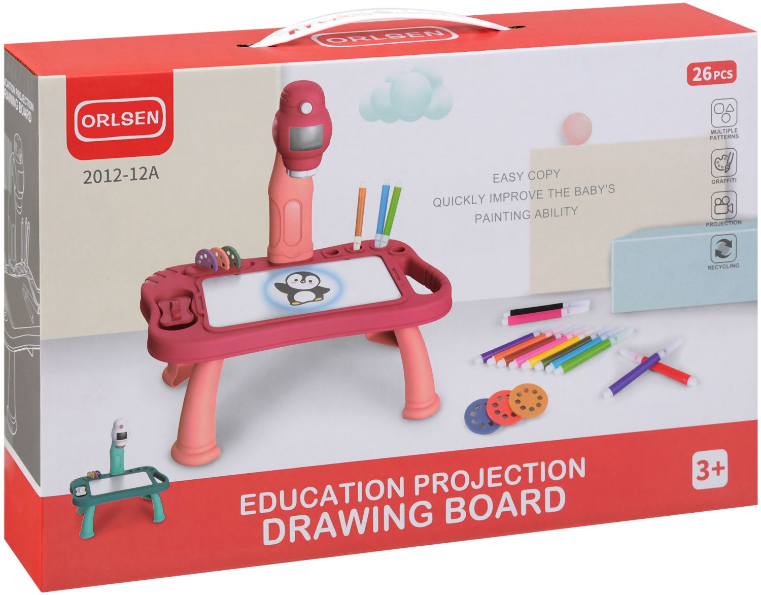 Настолен проектор за рисуване Orlsen - store.bg