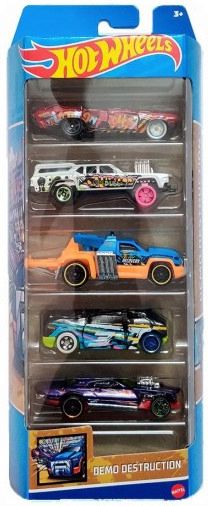 Demo Destruction 5 метални колички Mattel - store.bg