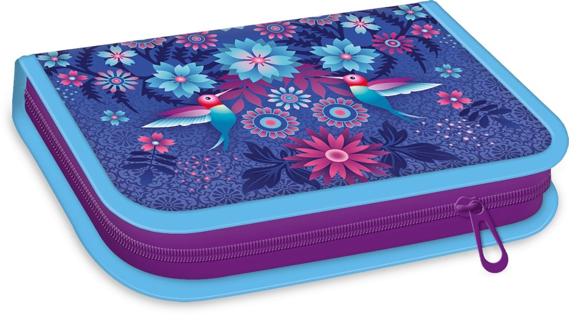 Син несесер с пособия птици Ars Una - store.bg