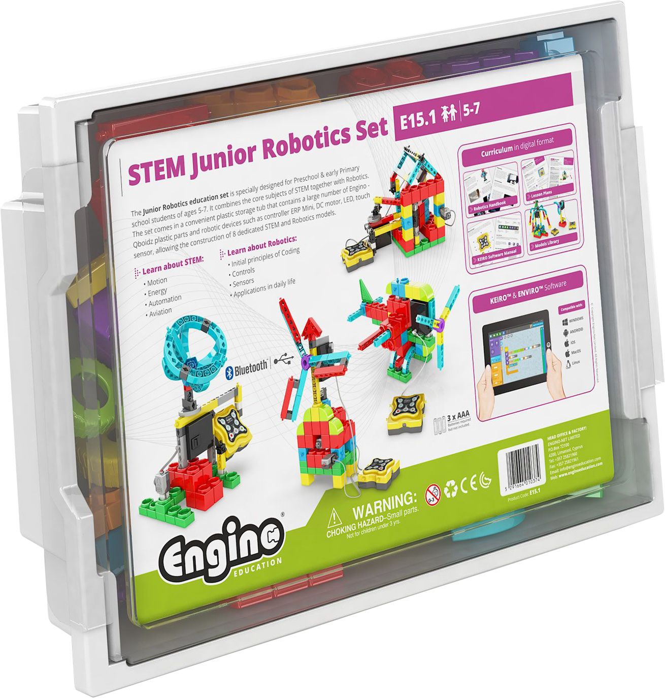 Комплект Education Junior Роботика Engino - store.bg