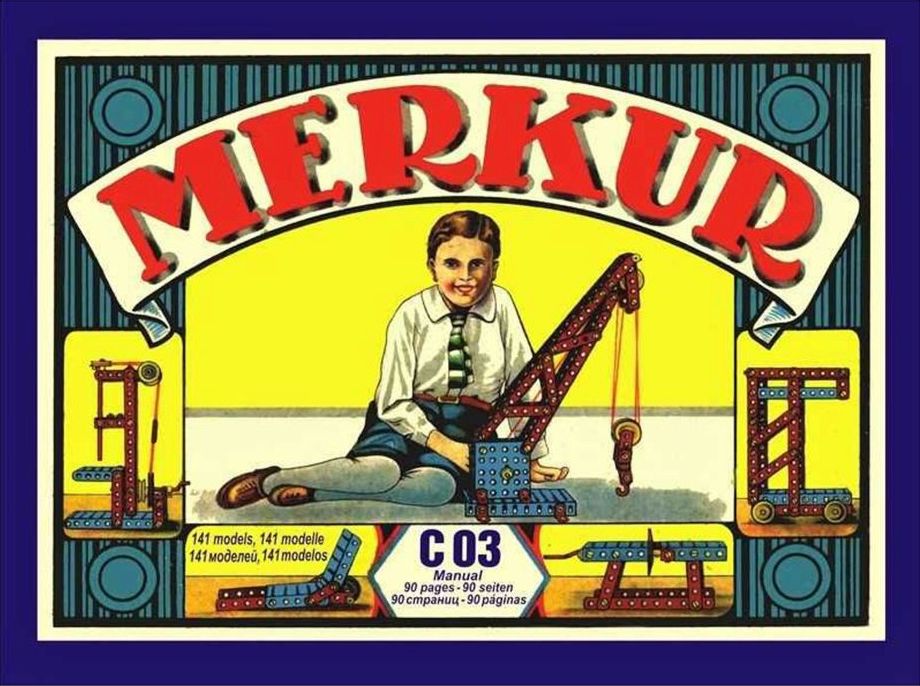 Ретро метален конструктор C 03 Merkur - store.bg