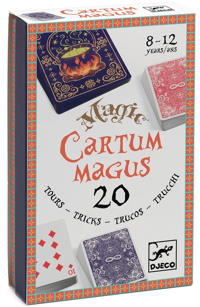 20 фокуса с карти за деца Djeco Cartum Magus - store.bg