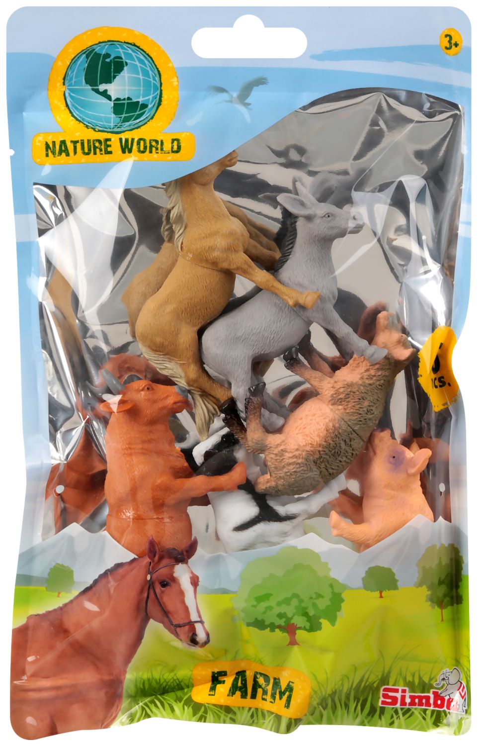 Комплект фигурки на животни от фермата Simba - store.bg