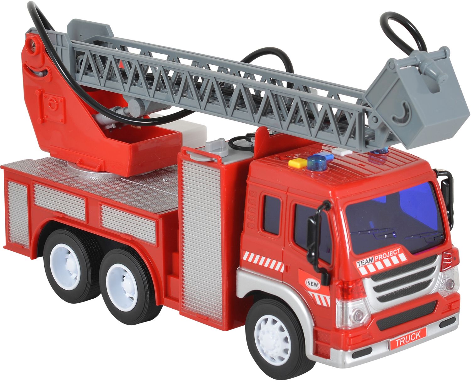 Детски пожарен камион с кран и воден резервоар Moni 3+ - store.bg