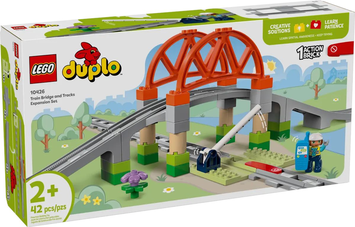 LEGO Duplo 10426 Комплект с мост и релси за влак - store.bg