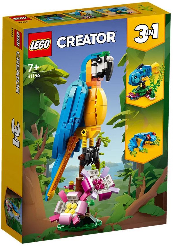 LEGO Creator Екзотичен папагал - store.bg