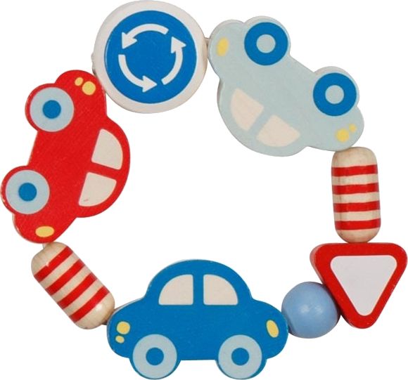 Дървена дрънкалка Goki - store.bg