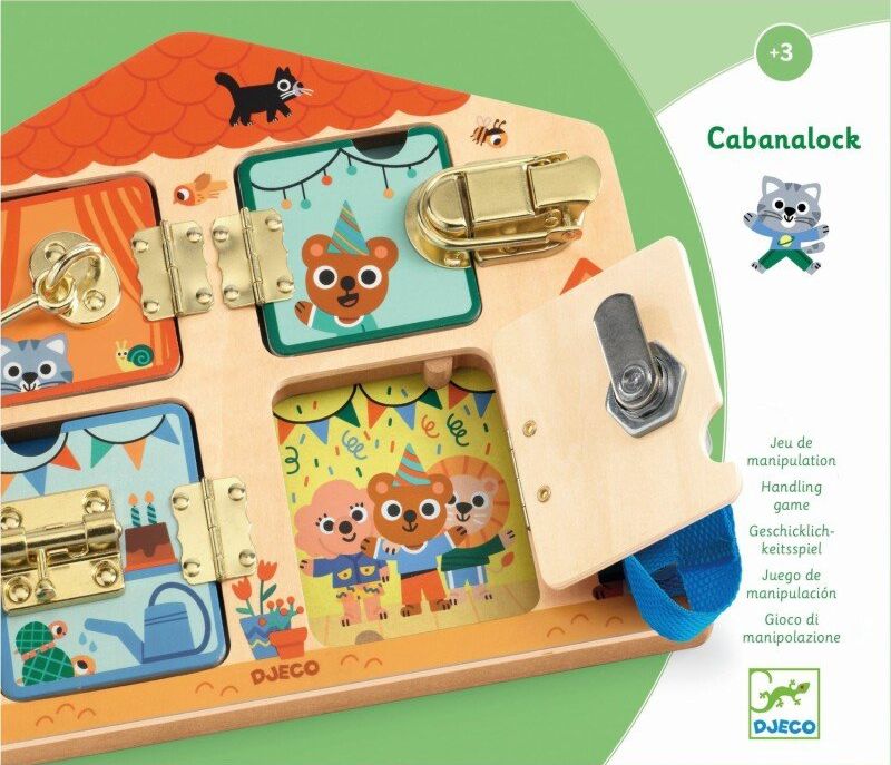 Дървена къщичка за заключване Djeco 3+ - store.bg