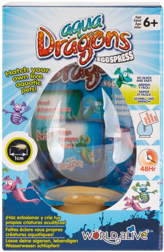 Аквариум с водни дракони EGGspress Aqua Dragons - store.bg