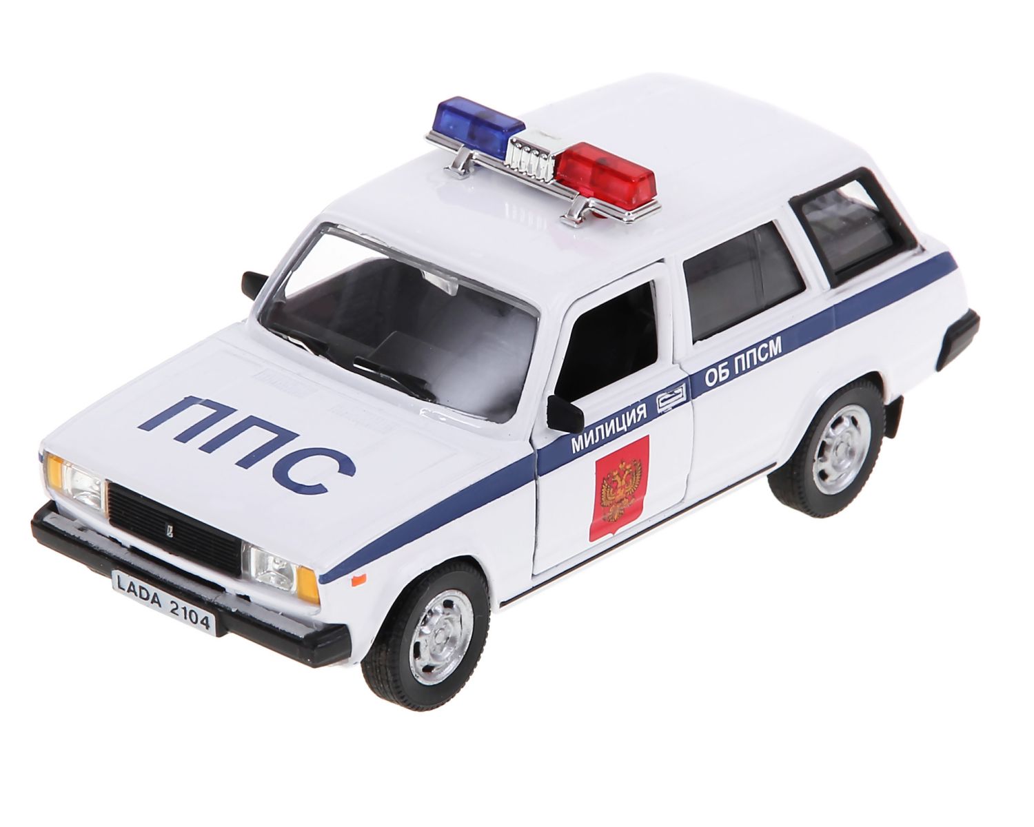 Автомобил Lada 2104 - Милиция - Метална количка - играчка - store.bg