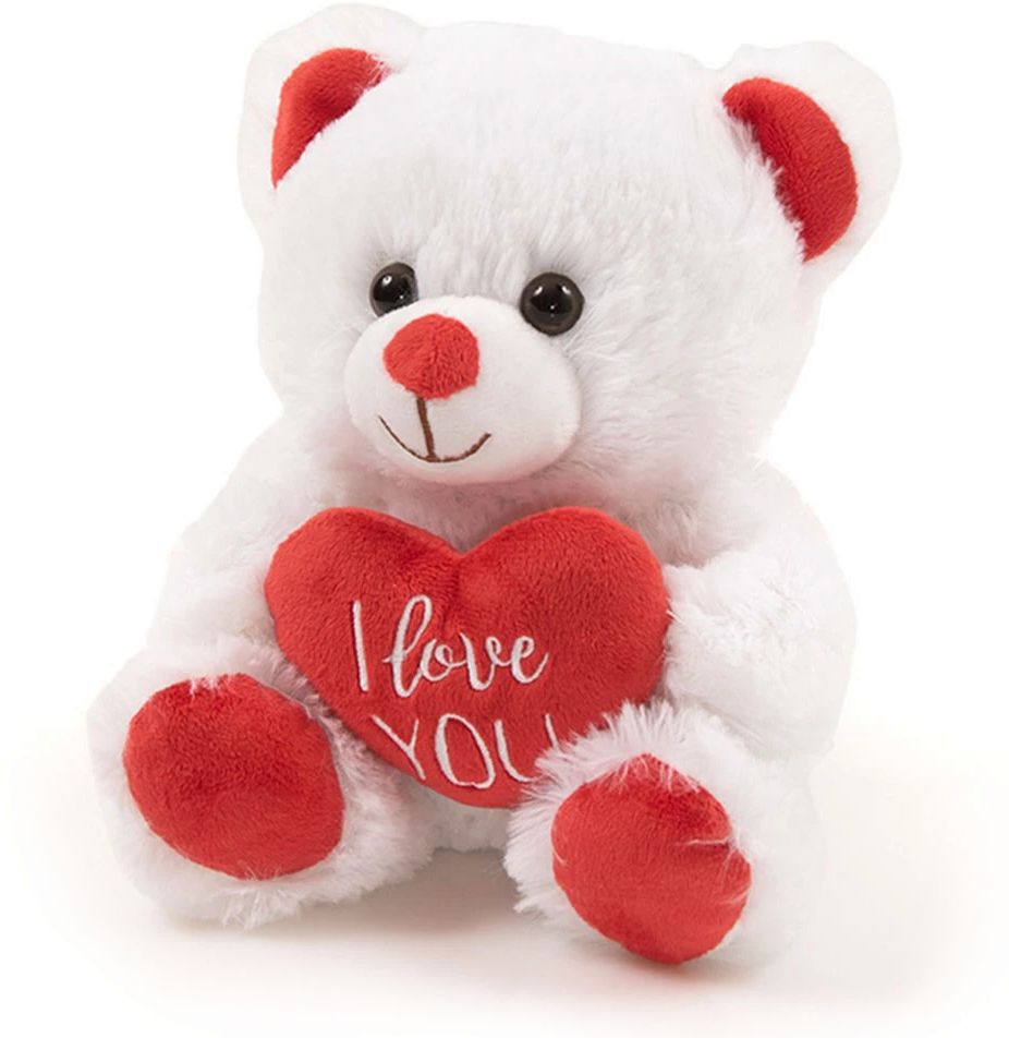 Плюшено мече със сърце Christakopoulos - store.bg
