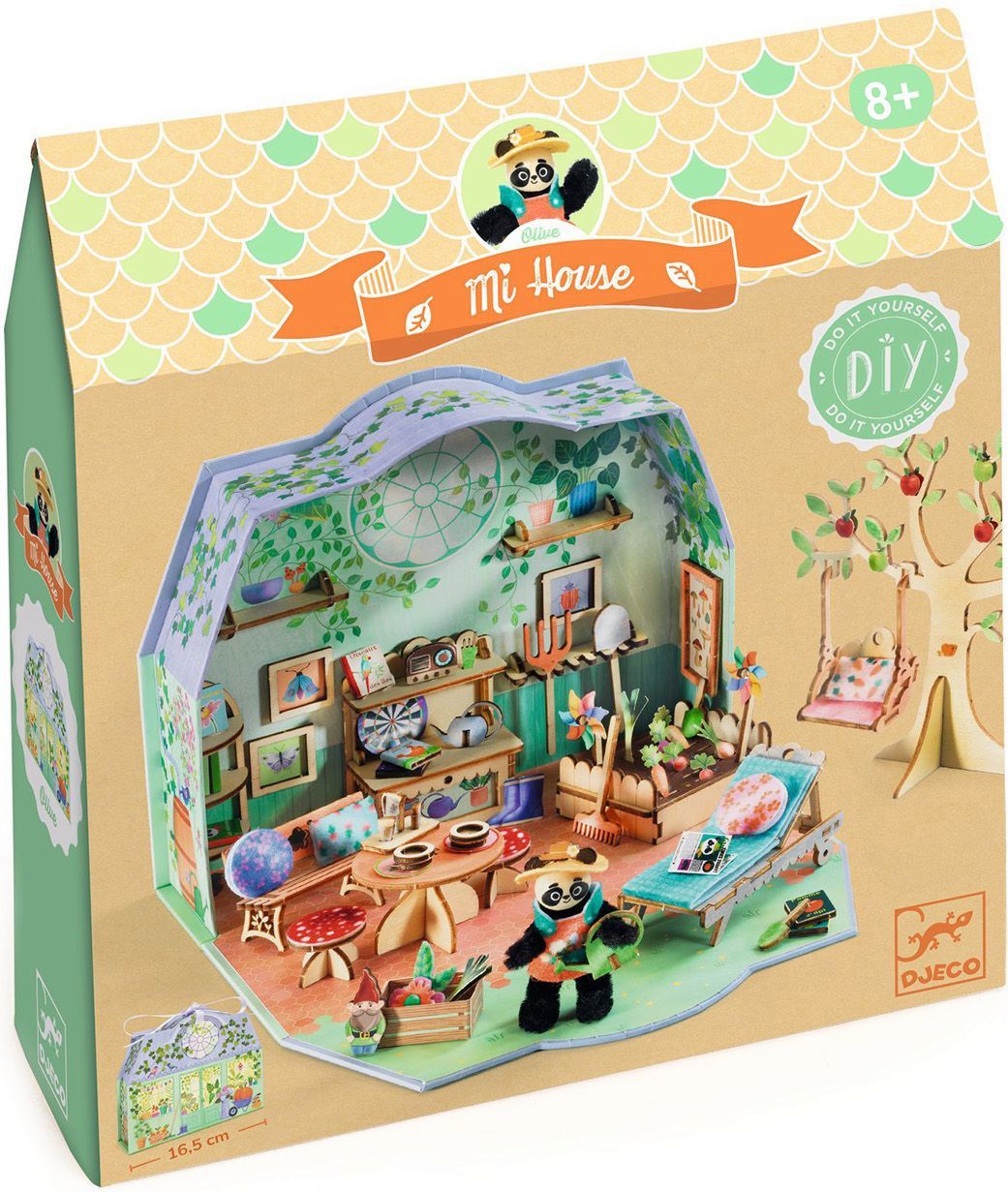 Направи си сам миниатюра Къщата на Оливио Djeco - store.bg
