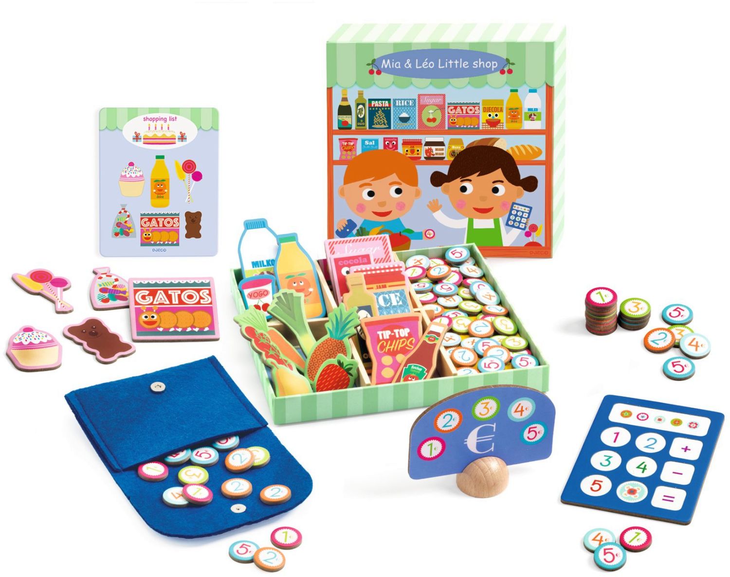 Детски комплект Магазинът на Миа и Лео Djeco - store.bg