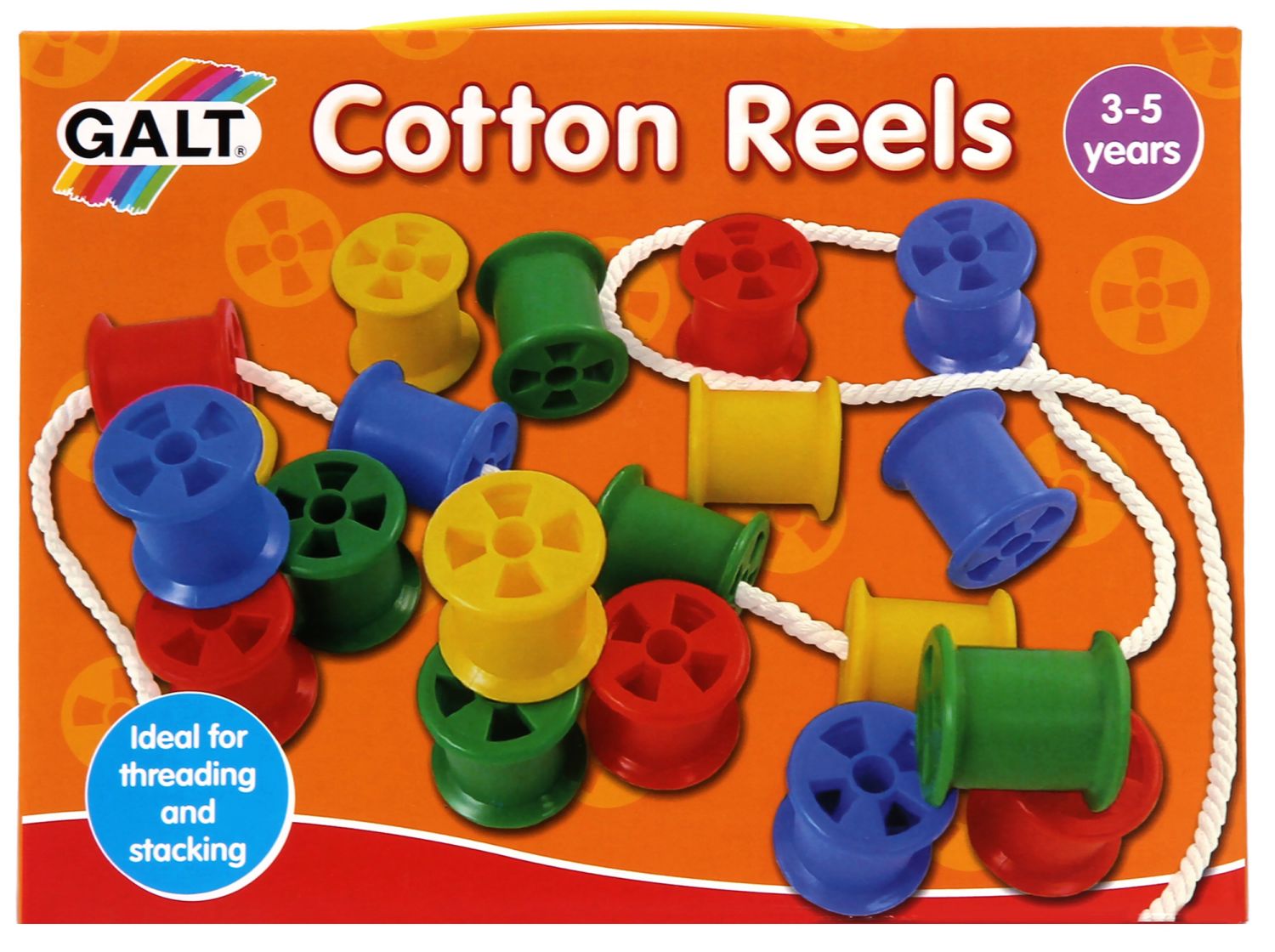 Играй и учи Galt макари за игра и нанизване - store.bg