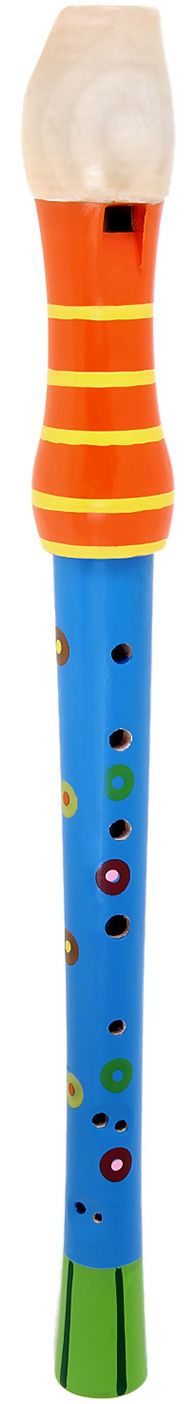 Дървена флейта - Детски музикален инструмент - играчка - store.bg
