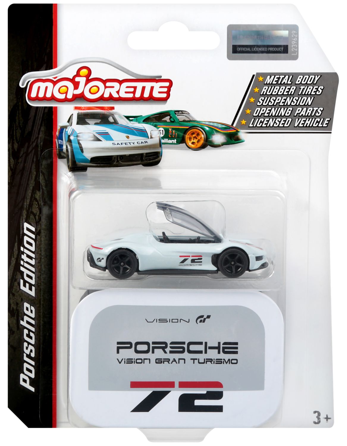 Метална количка Majorette Porsche Vision Gran Turismo - store.bg