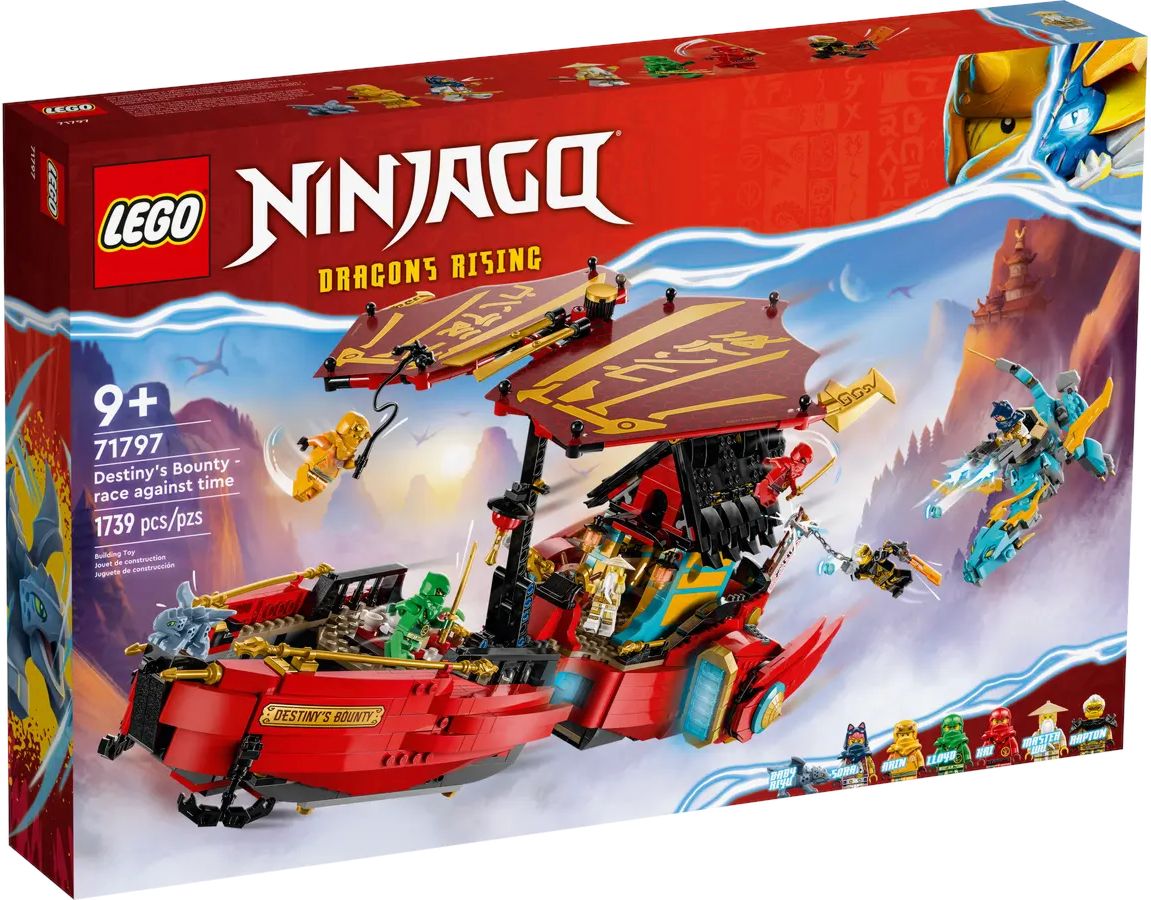 LEGO 71797 Ninjago Дар от съдбата, надбягване с времето - store.bg