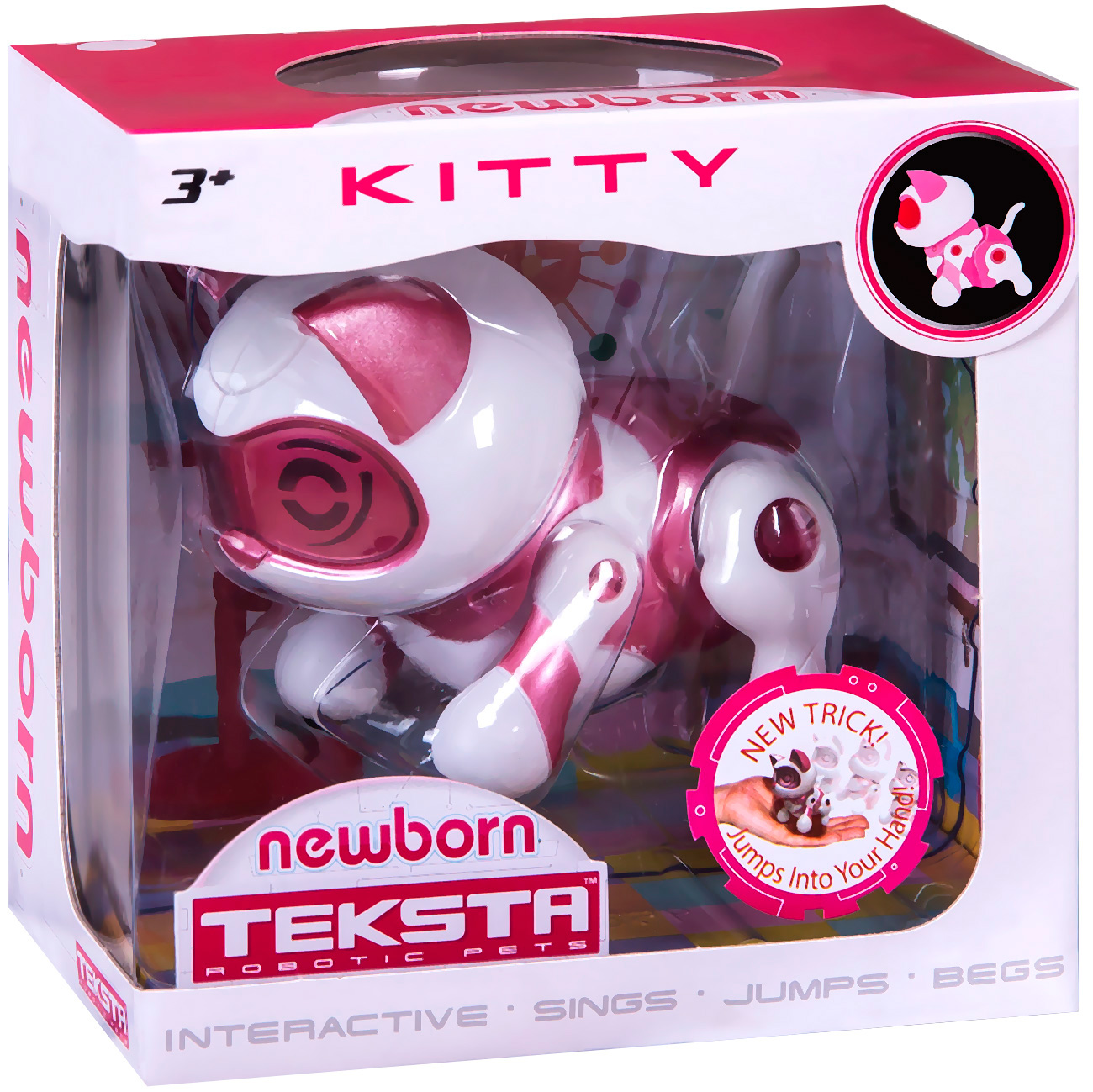 Интерактивно мини коте-робот Текста - store.bg