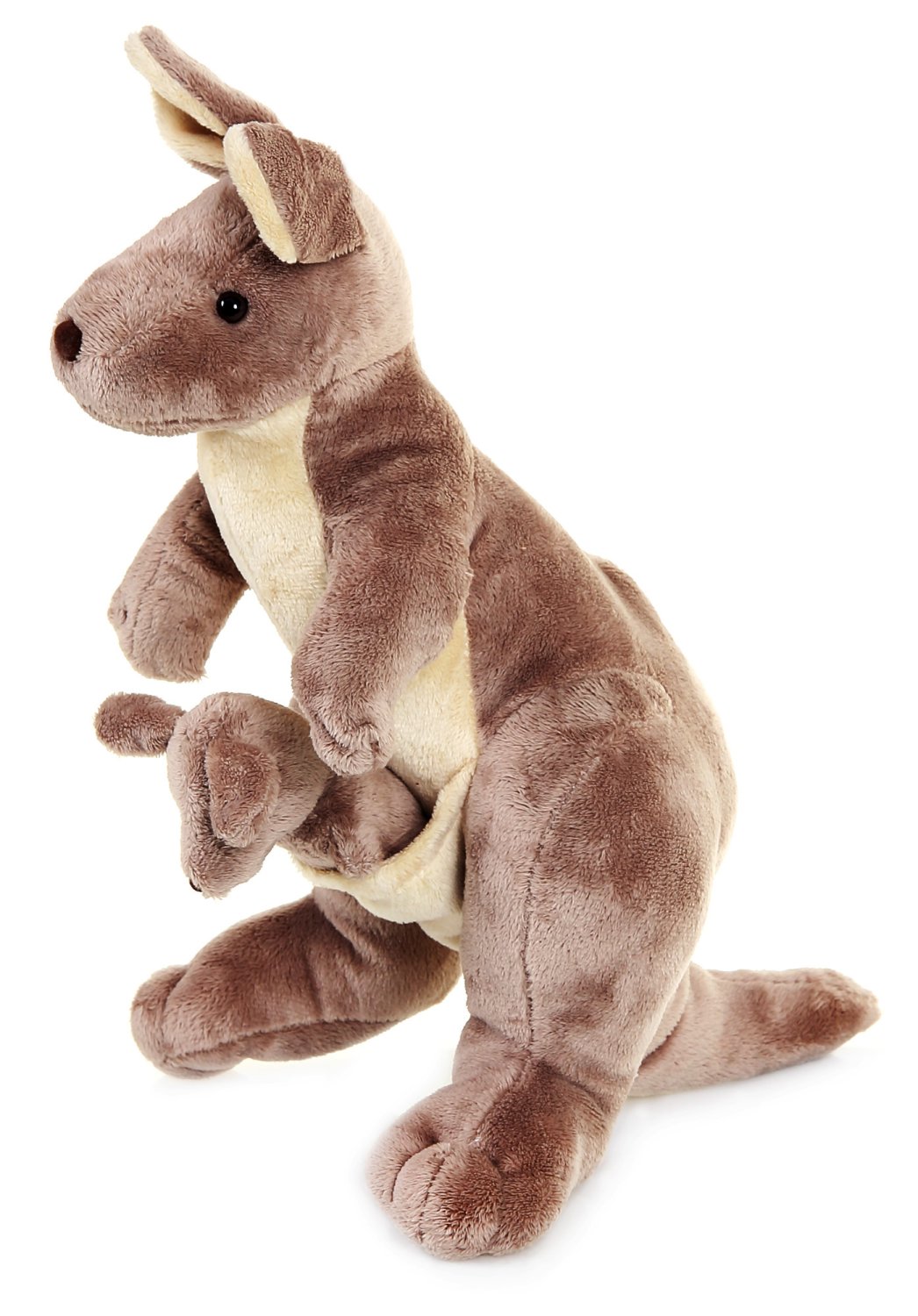 store.bg - Кенгуру с бебе - Плюшена играчка - играчка